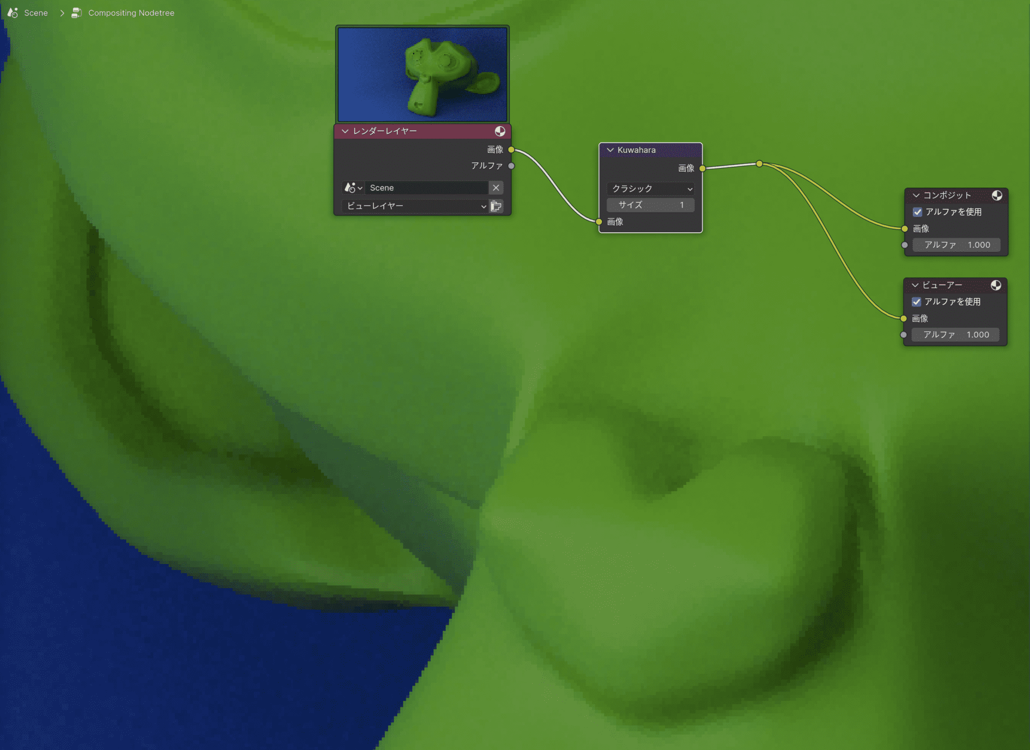 Kuwaharaを理解しよう[Blender4.0] - TOM'S Blender